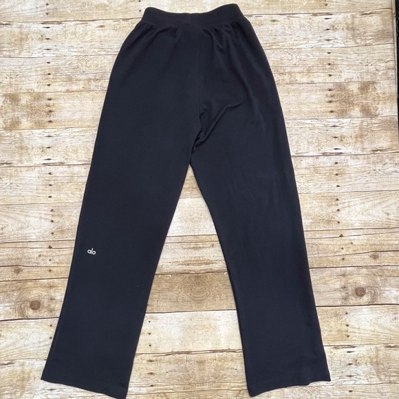 ALO Yoga | Pants & Jumpsuits | Alo High Waist Trouser Pant In Black ...